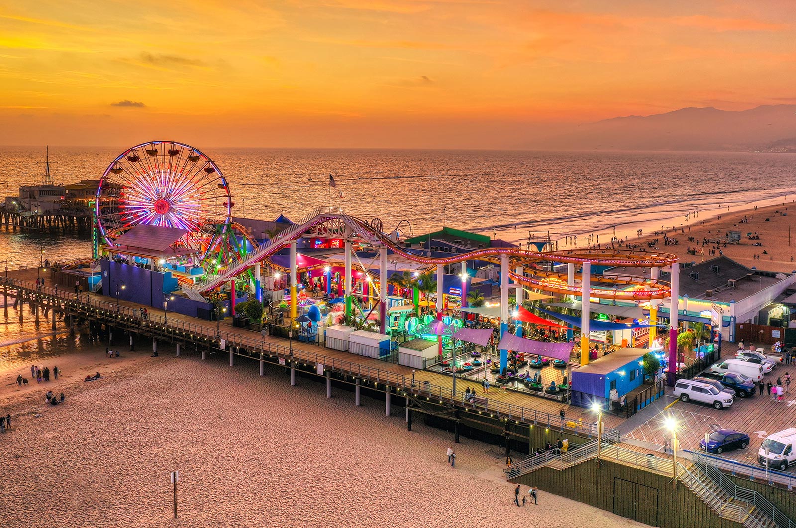 Santa Monica Pier, Los Angeles, California (USA)